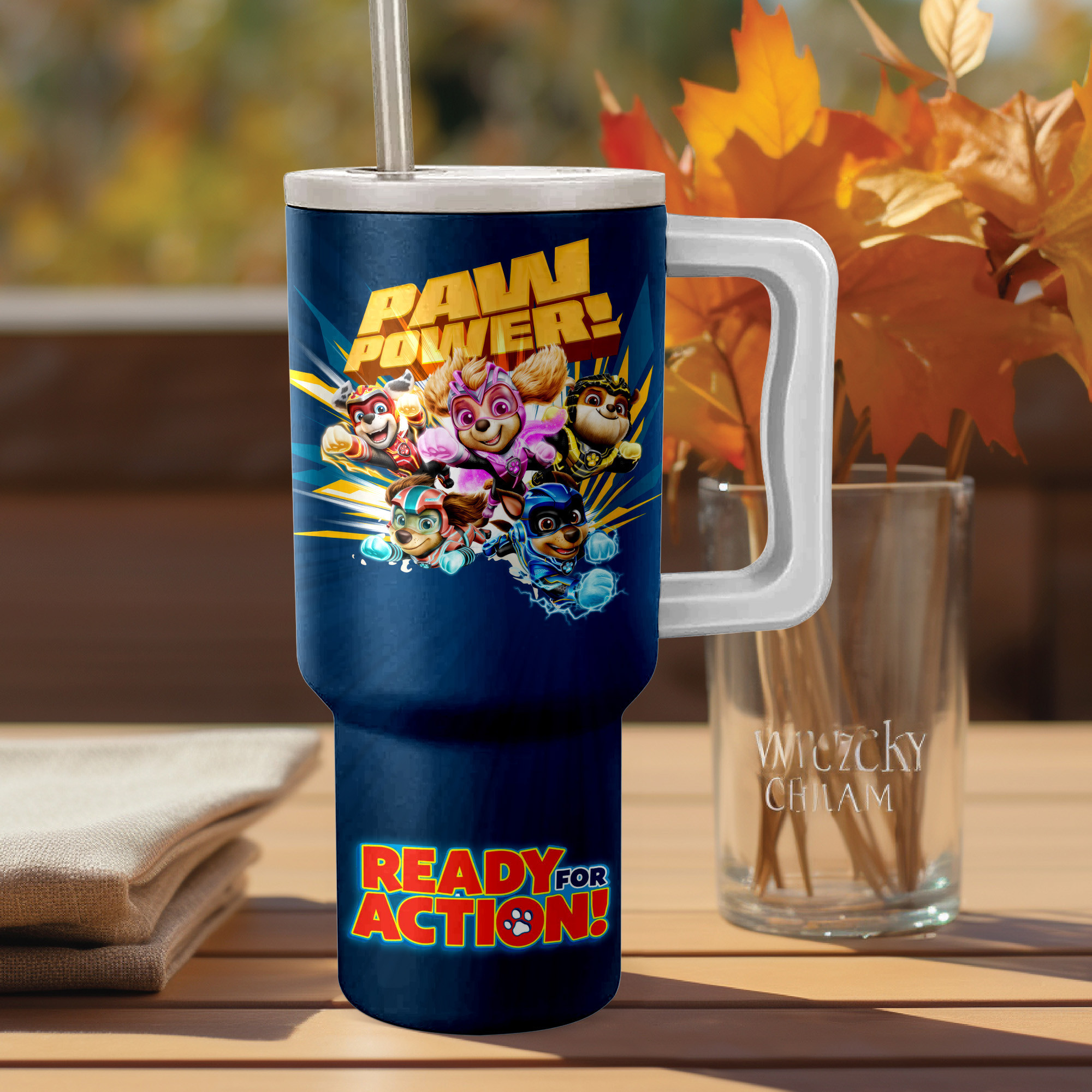 PAW Patrol Cartoon Custom Quencher Tumbler 40oz - Latakids