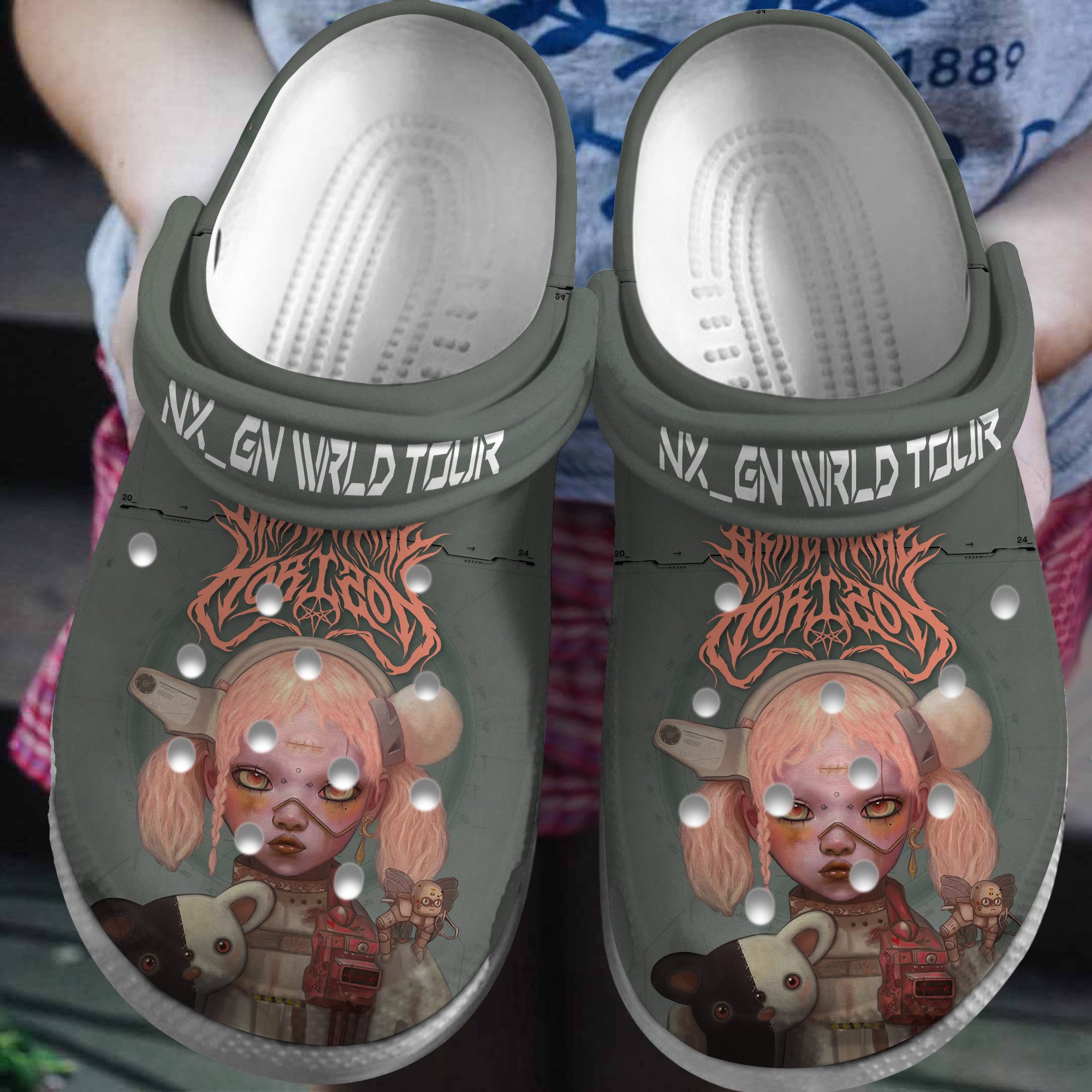 Premium Bring Me The Horizon Clogs Tl - Latakids